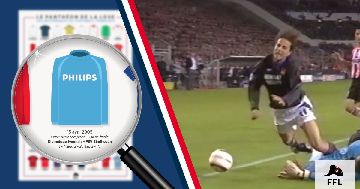 Ligue des Champions 2005 | PSV-OL | Le penalty sur Nilmar - FFL
