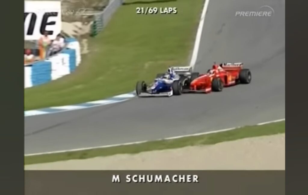 GP Jerez 1997 | Le fair-play légendaire de Schumi - FFL