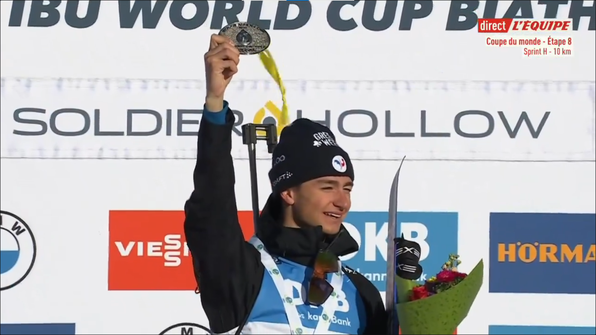 Biathlon | La première victoire inadmissible d'Eric Perrot - FFL