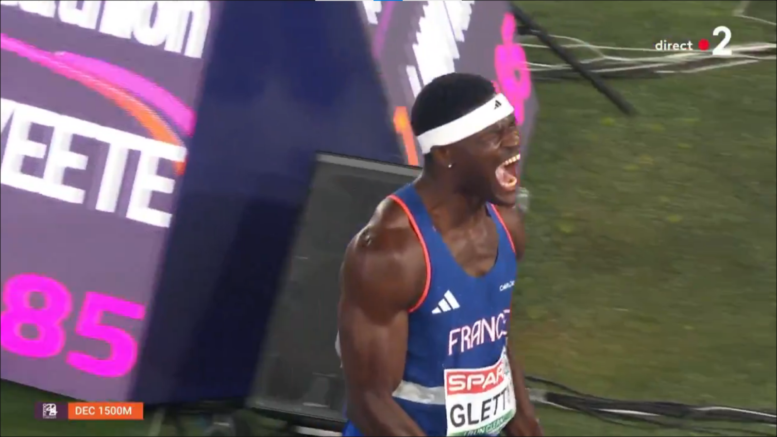 Athlétisme | La médaille de bronze inconcevable de Makenson Gletty au ...