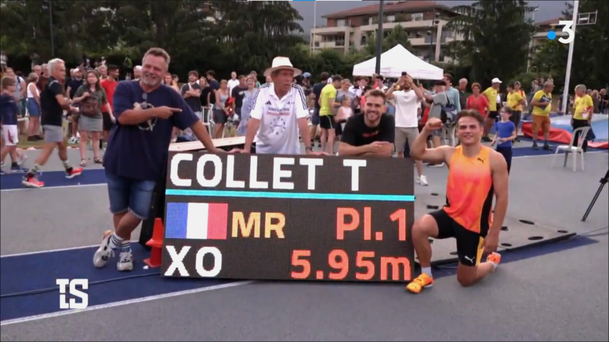 Saut à la perche | Le nouveau record personnel affligeant de Thibaut Collet - FFL