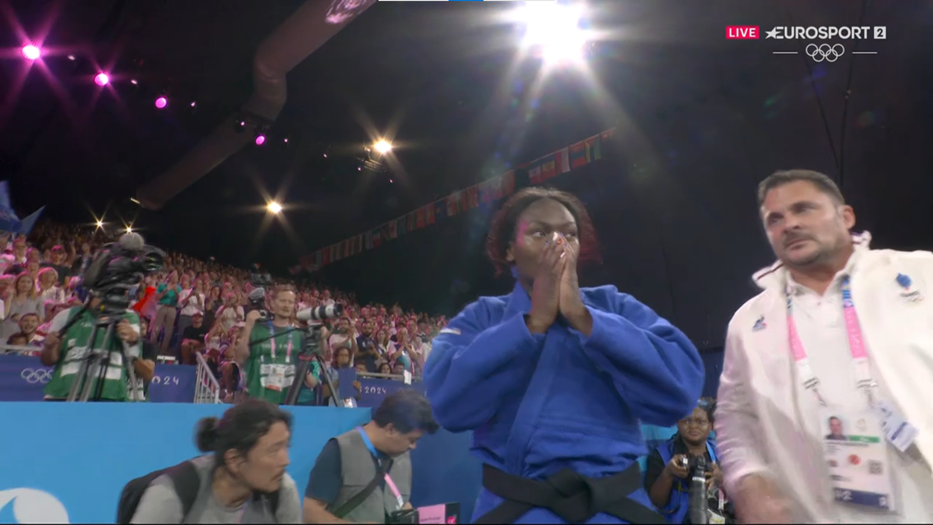 JO - Judo | Le match totalement frustrant de Clarisse Agbégnénou - FFL
