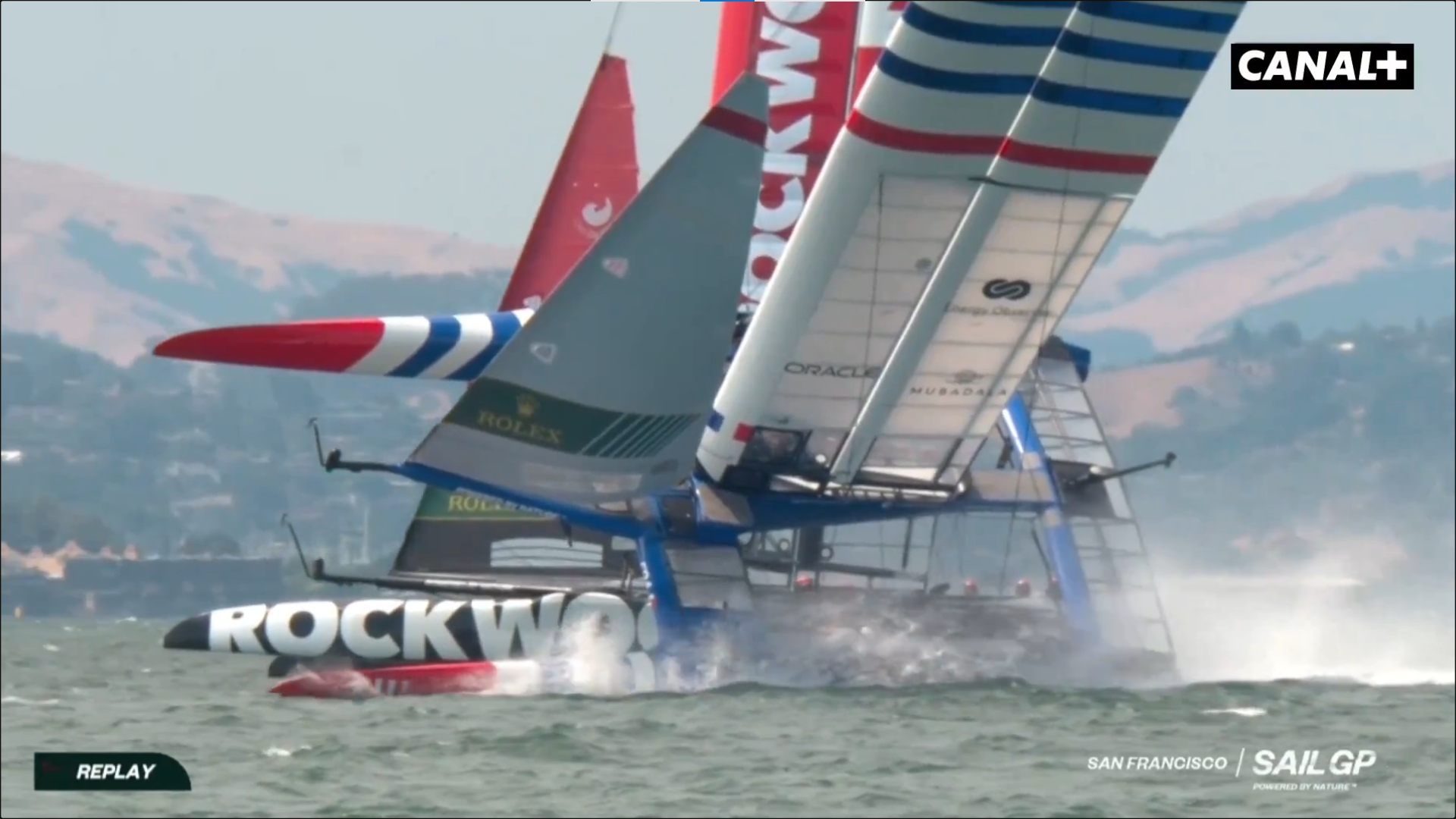Voile - Sail GP | Le crash salvateur de l'équipage français - FFL