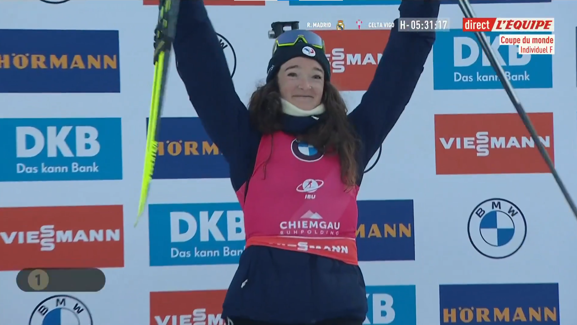 Biathlon | Le record historique et impardonnable de Lou Jeanmonnot - FFL