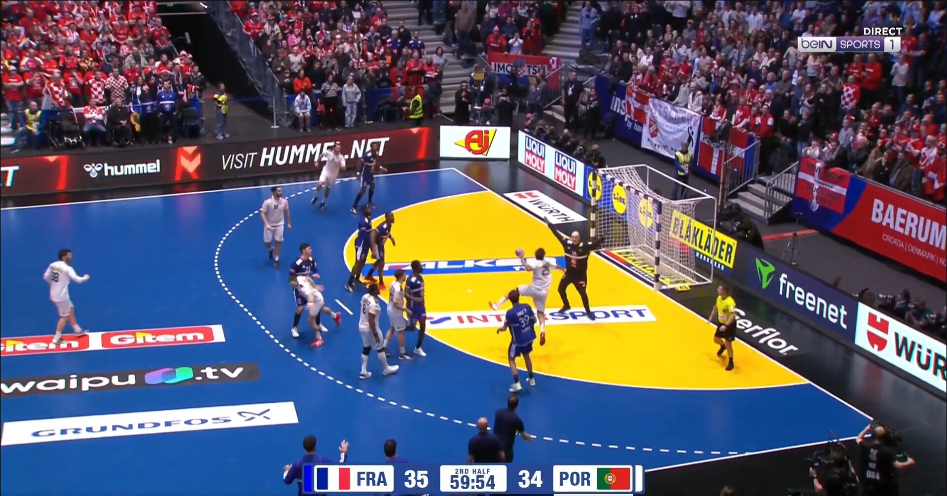 Mondial Handball | La fin de match surréaliste de l'équipe de France - FFL