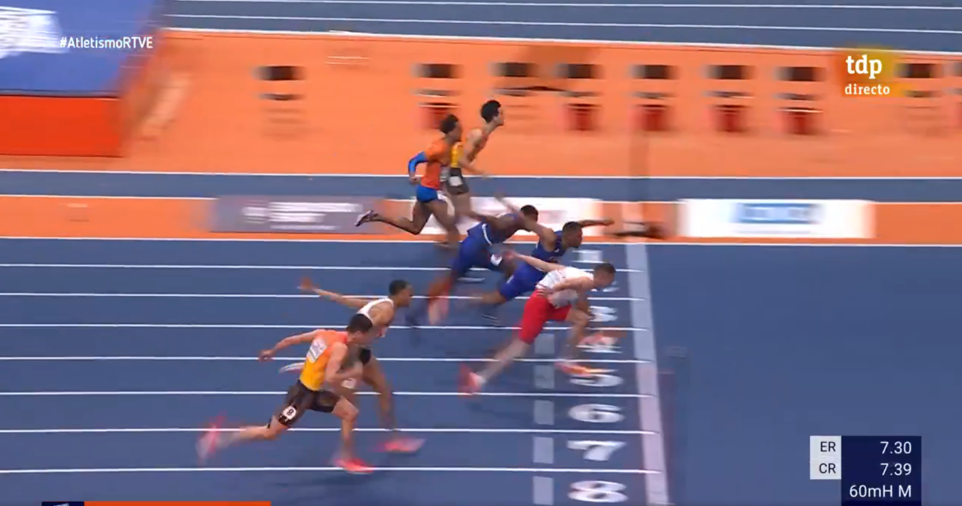 Athlétisme | La finale ultra rageante des Français sur 60m haies - FFL