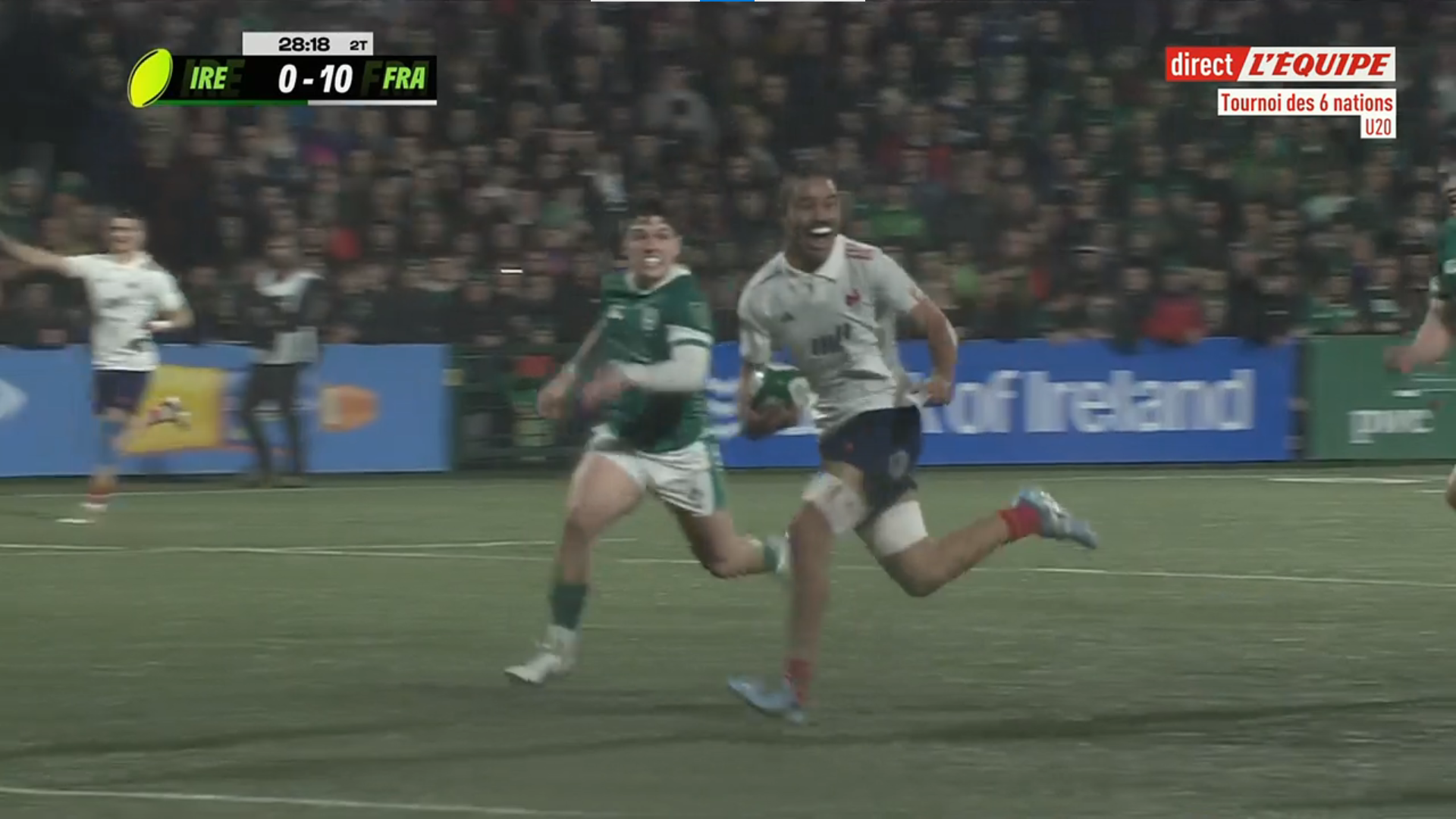 Six Nations | L'exceptionnel non-essai de Noa Traversier avec la France ...