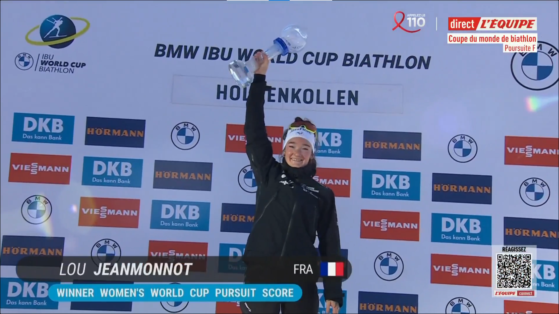 Biathlon | Coup dur inattendu pour Lou Jeanmonnot en Coupe du monde - FFL