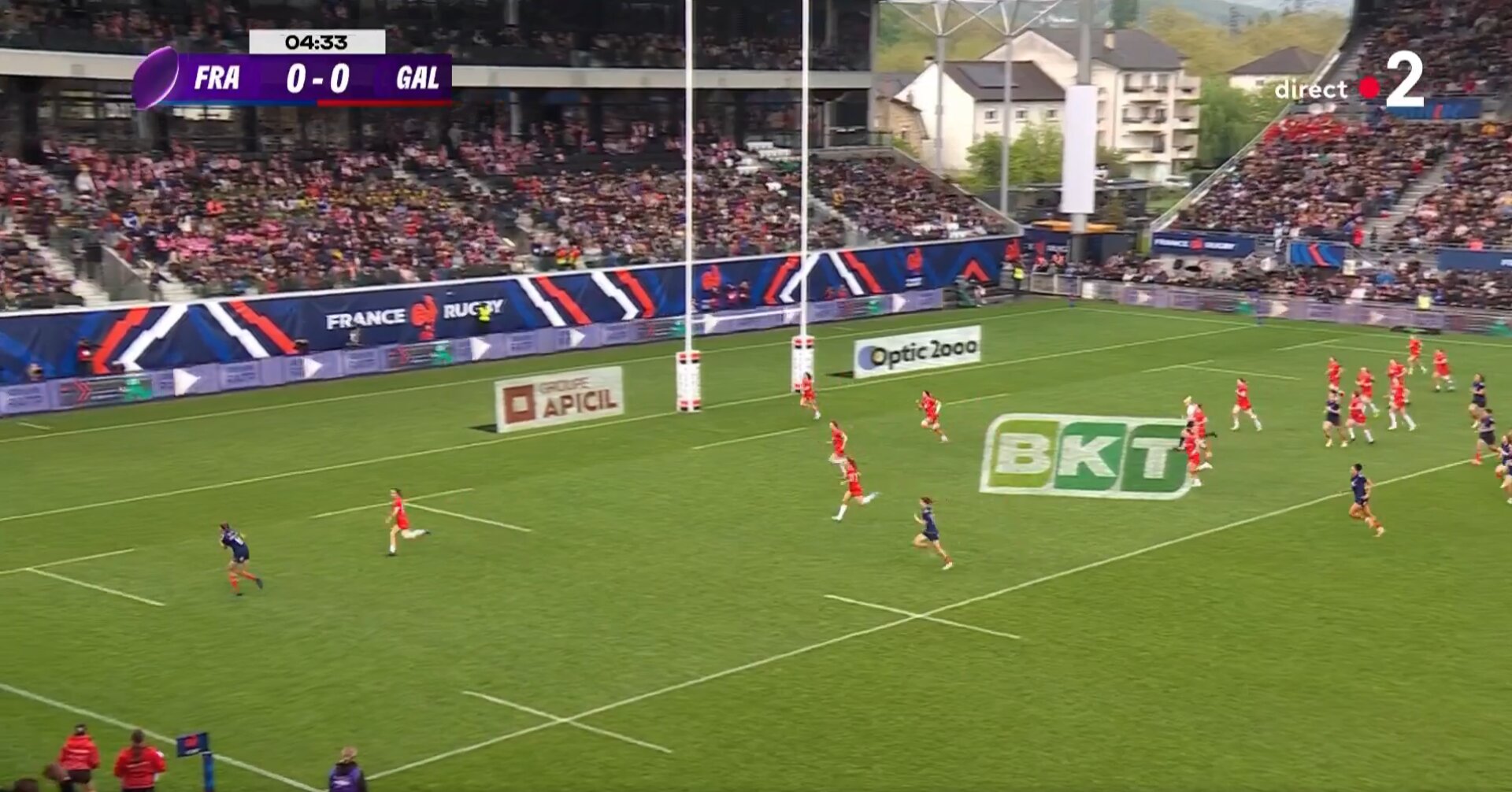 Six Nations | L'essai surréaliste d'Émilie Boulard avec le XV de France ...