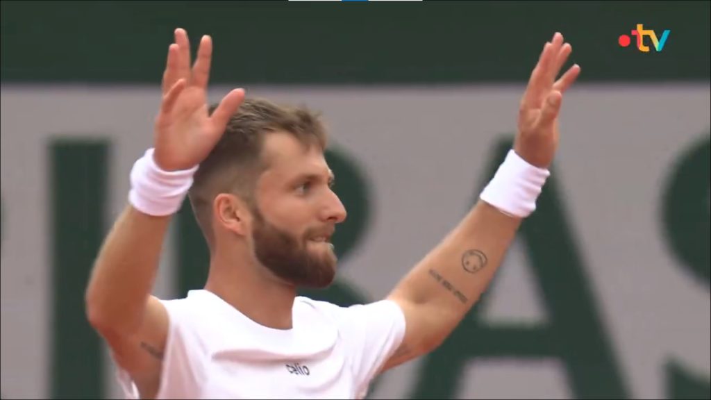 Corentin Moutet perd un match impossible à perdre avec un scénario ...