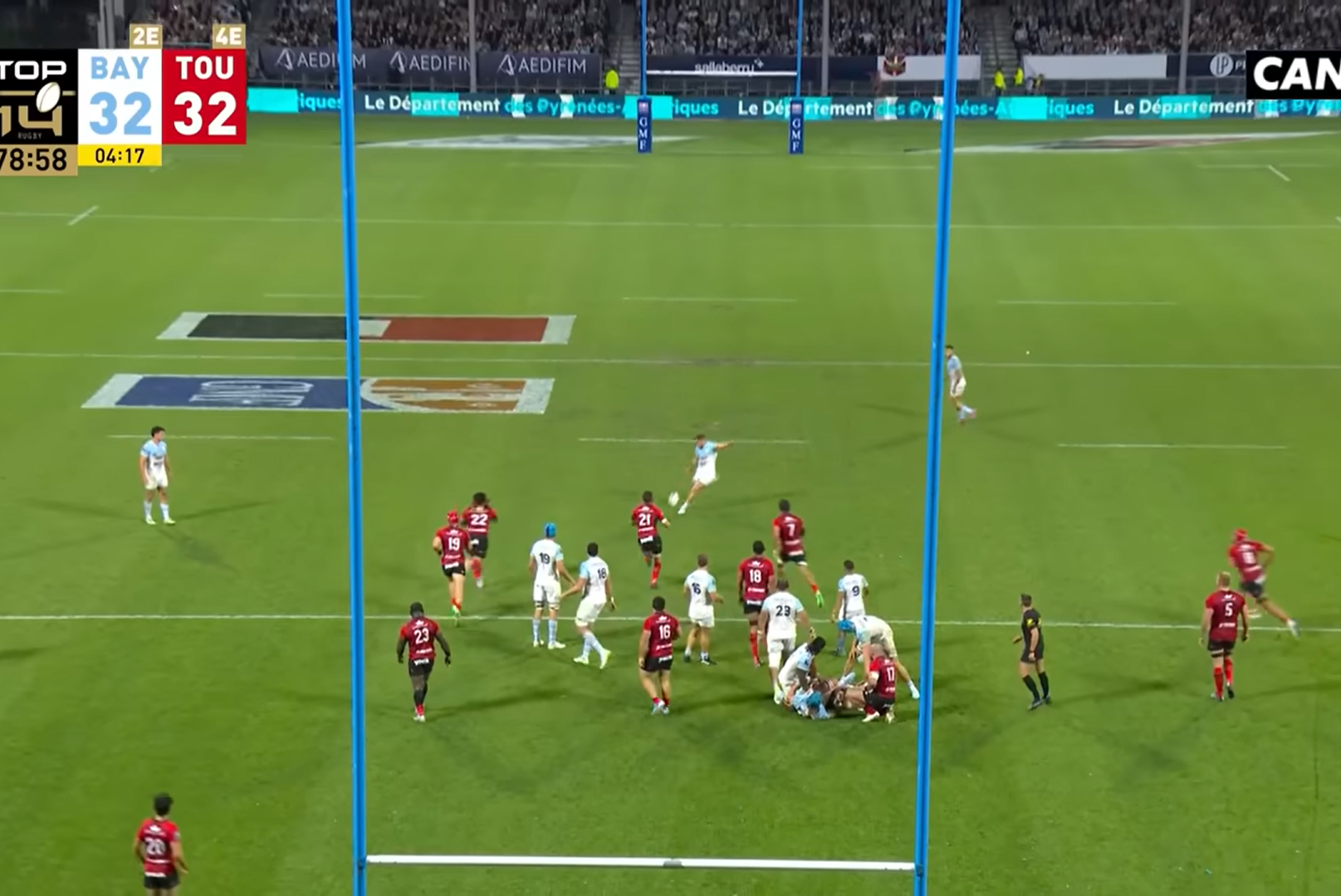 Rugby | La fin de match surnaturelle entre Bayonne et Toulon - FFL